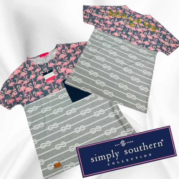 Simply Southern | Tops | Nwt Simply Southern Womens Flamingo Top | Poshmark